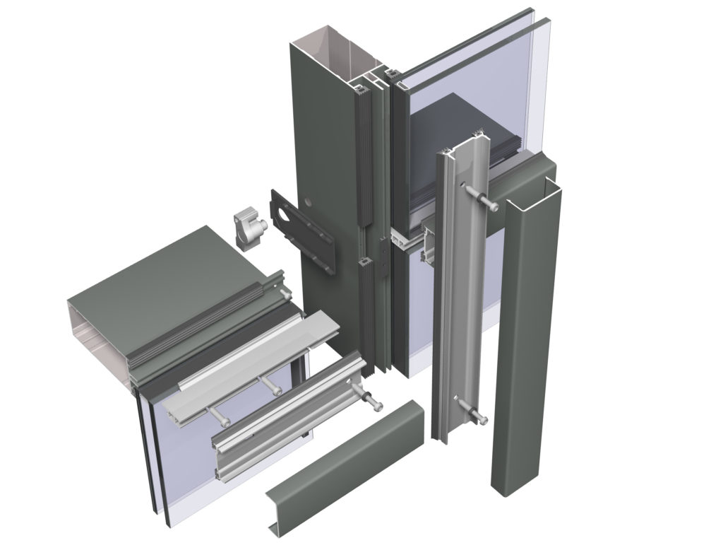 Concept Wall 50 aluminium curtain walling – Product Search